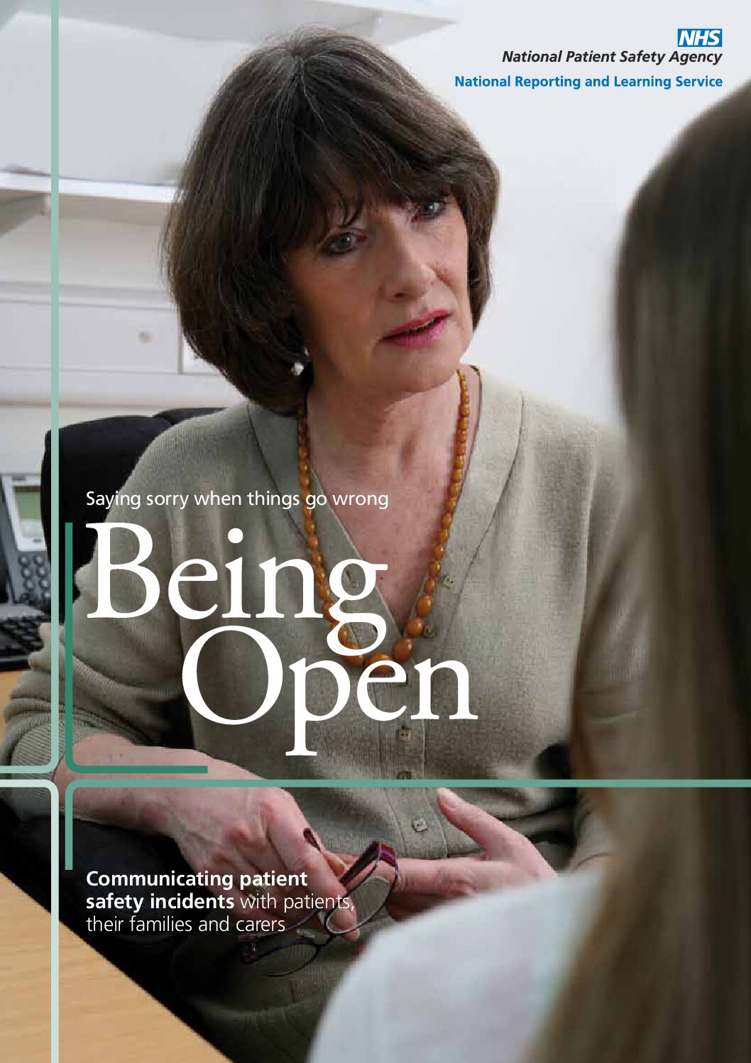 Being Open - Saying Sorry When Things Go Wrong - Quality Improvement - ELFT